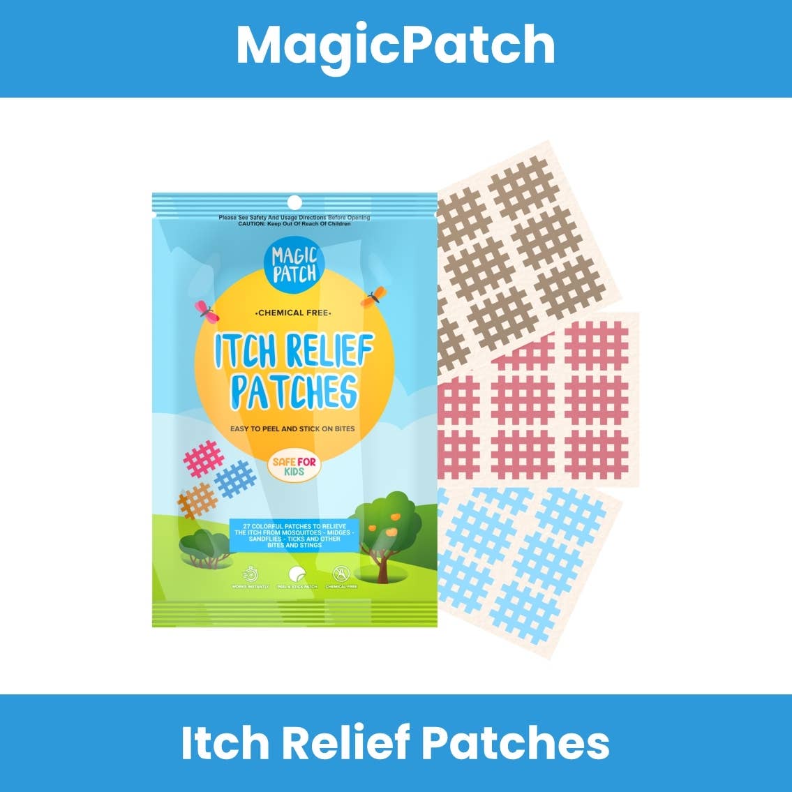 Magic Patch - Natural Itch and Bug Bite Relief Patches | Spruce & Honey